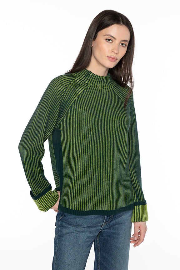 Kinross Cashmere Plaited Rib Funnel Sweater – Barbara Katz